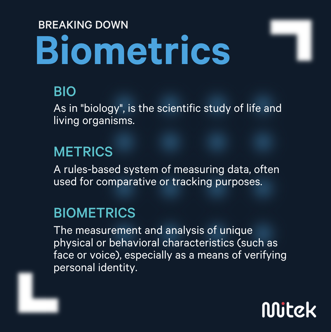 Advantages and disadvantages of biometrics - Mitek Advantages and disadvantages of biometrics - Mitek